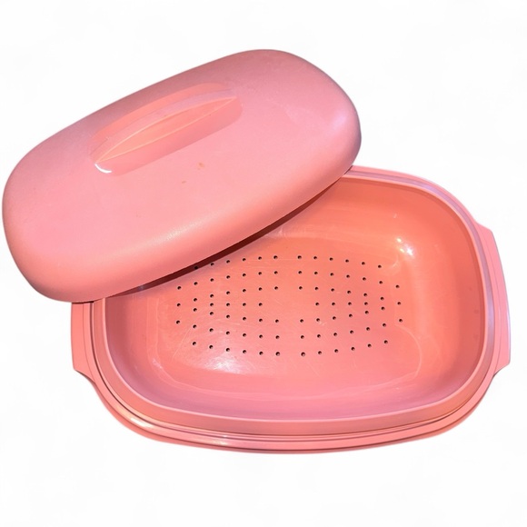Tupperware | Kitchen | Vintage Tupperware Microwave Steamer Dusty ...